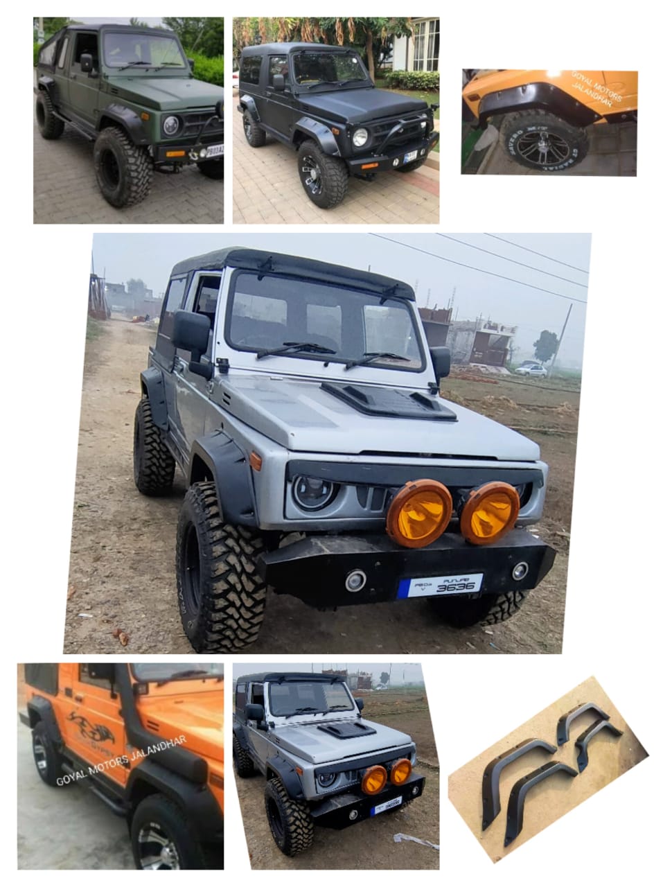 Maruti Gypsy Modification Kits